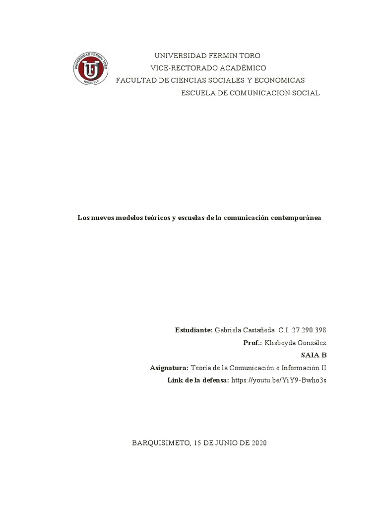(RE) La Comunicacion Contemporanea | PDF | Comunicación | Comunicación ...