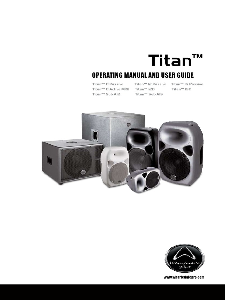 Titan TM Original | PDF | Loudspeaker | Amplifier