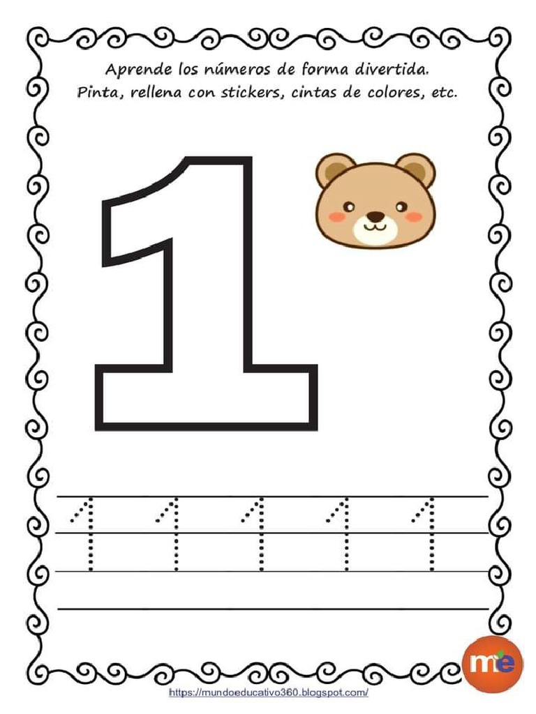 Aprende Los Numeros | PDF