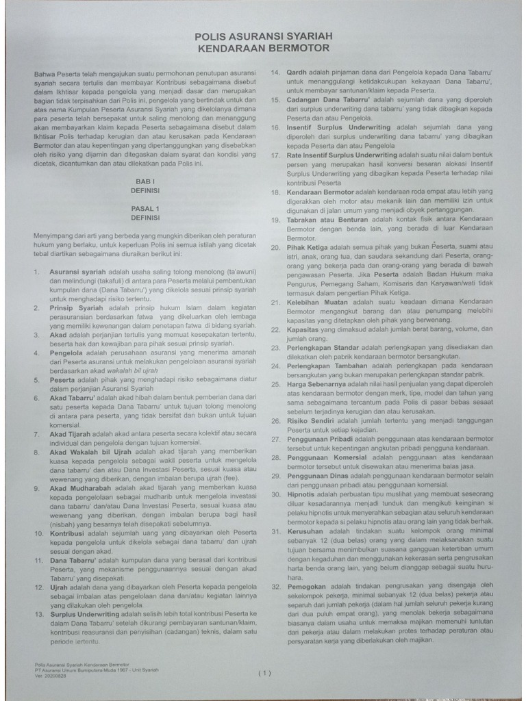 Psakbi Syariah | PDF