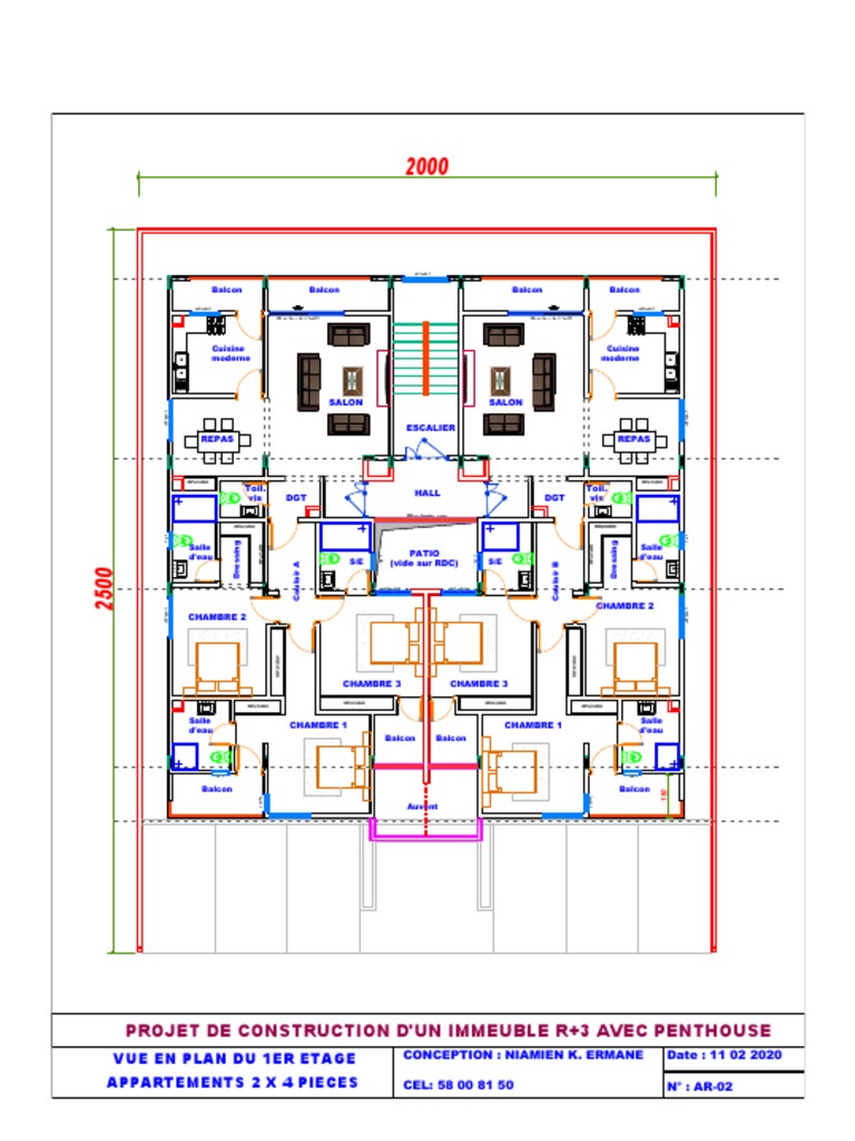 Amenagement Du 1er Etage | PDF | Conception architecturale | Architecture