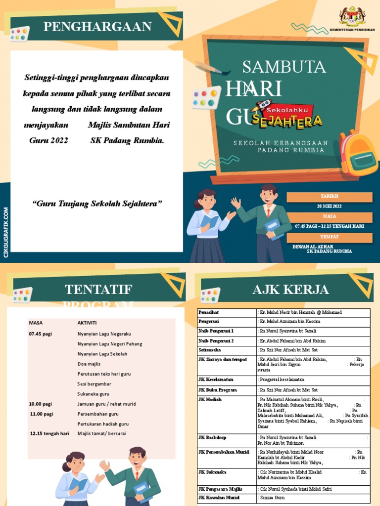 Buku Program Hari Guru Sekolahku Sejahtera 2022 Pdf