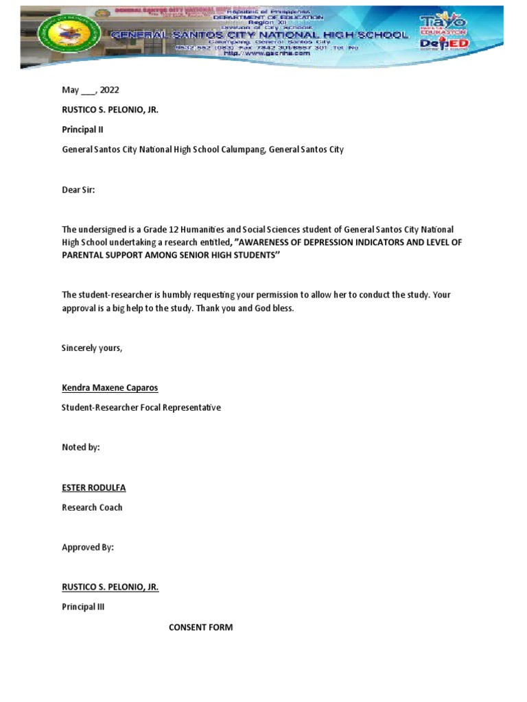 Research Questionnaire About Academic Stress | Download Free PDF ...