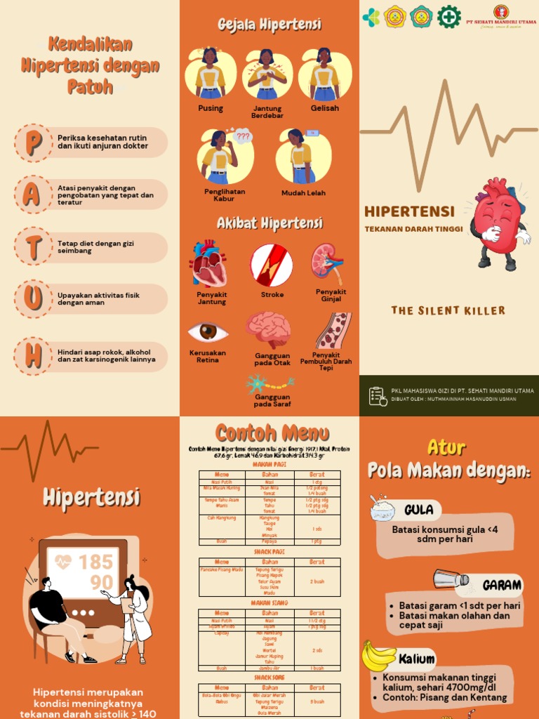 Leaflet Hipertensi | PDF
