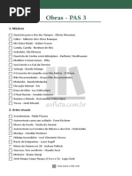 Obras Do PAS - 1 Série | PDF