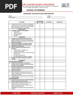 Sinus and Nose Assessment Guide | PDF | Human Nose | Facial Features