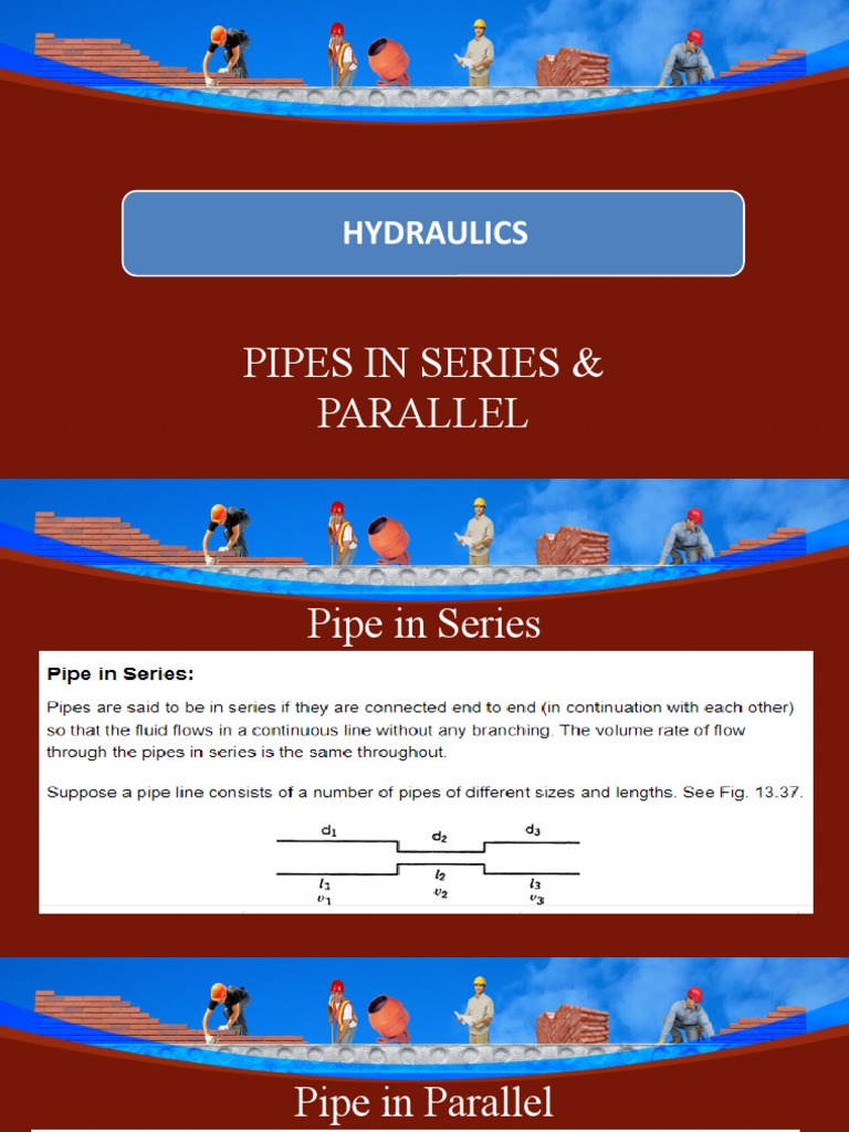 Pipes (Series and Parallel) | PDF