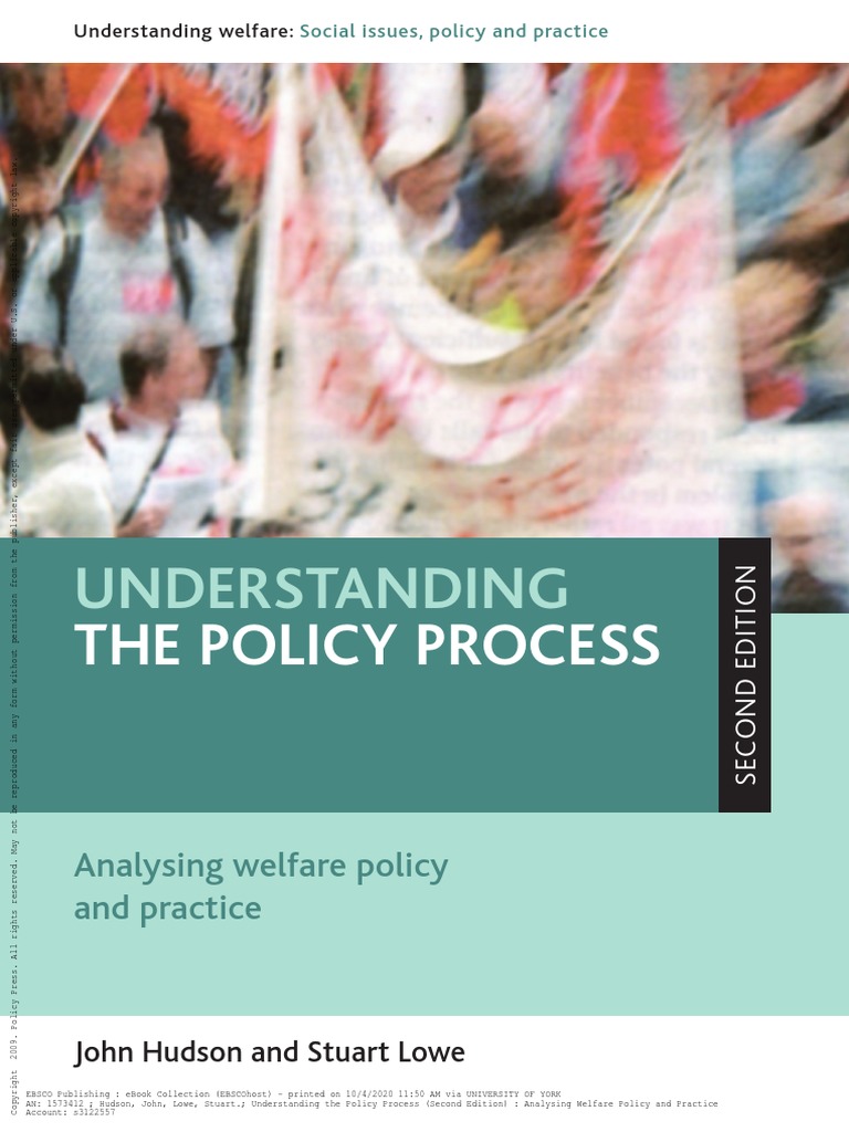 Understanding: The Policy Process | PDF | Policy | Top Down And Bottom ...