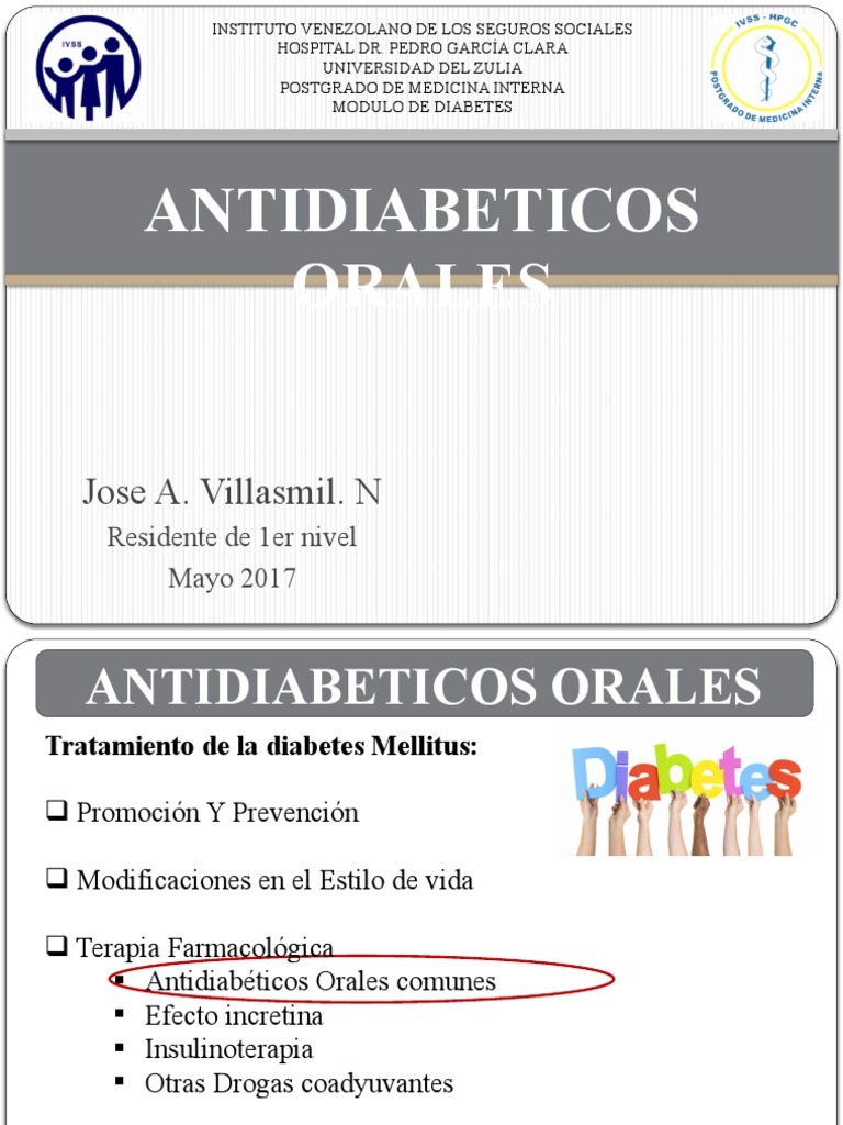 Antidiabéticos Orales: Guía Completa | PDF | Hipoglucemia | Diabetes