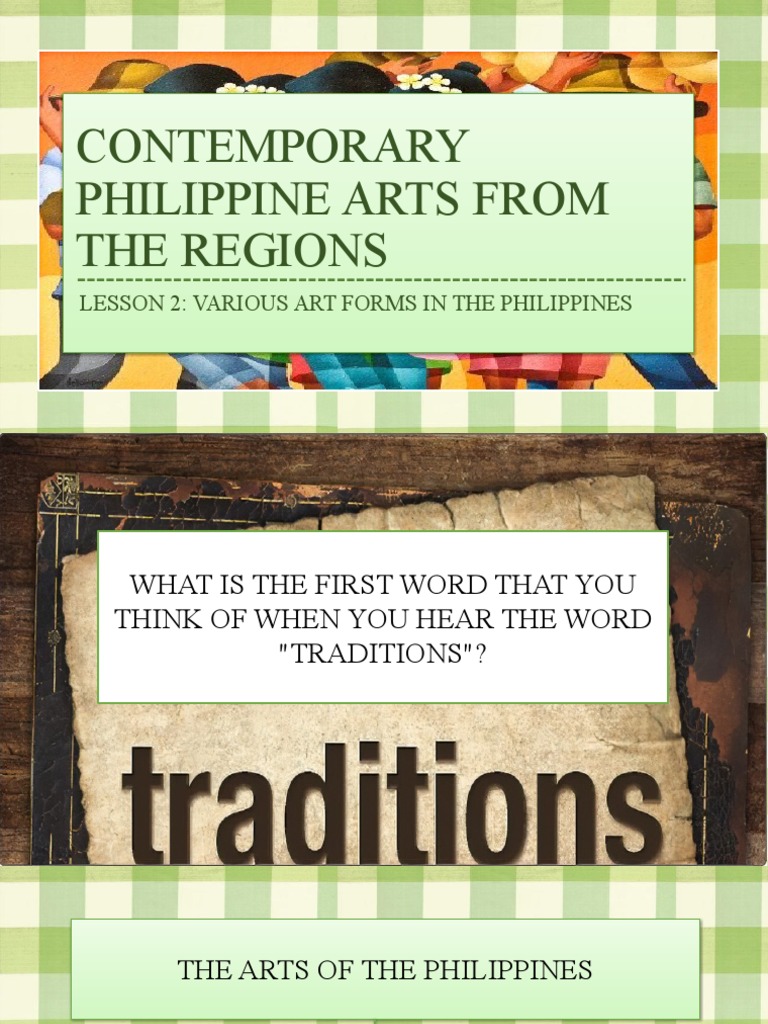 Traditional Philippine Art Forms that Reflect Cultural Heritage and ...