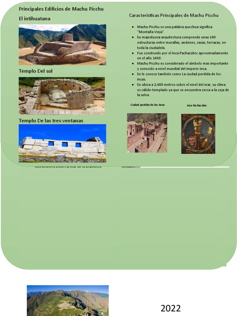 Machu Picchu | PDF