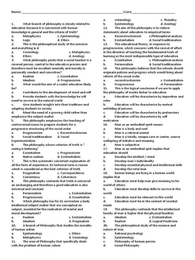SOC SCI Majorship | PDF | Sampling (Statistics) | Truth