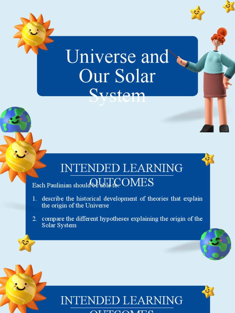 The Formation and Evolution of the Universe and Our Solar System | PDF ...