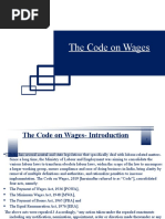 Code of Wages Act, 2019 | PDF | Wage | Employment