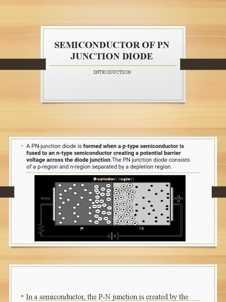 Semiconductor PN Junction Diode | Download Free PDF | P–N Junction | Diode