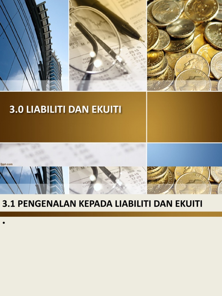 3.0 Liabiliti Dan Ekuiti - Pelajar | PDF