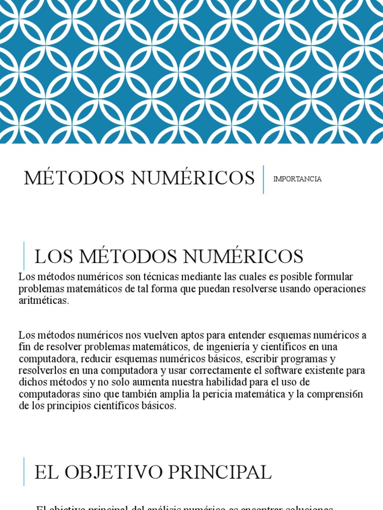 Métodos Numéricos - Tema1 | PDF | Exactitud y precisión | Análisis numérico
