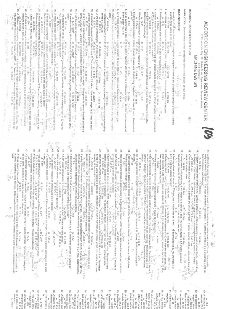 Alcorcon Machine Design - Compress | PDF
