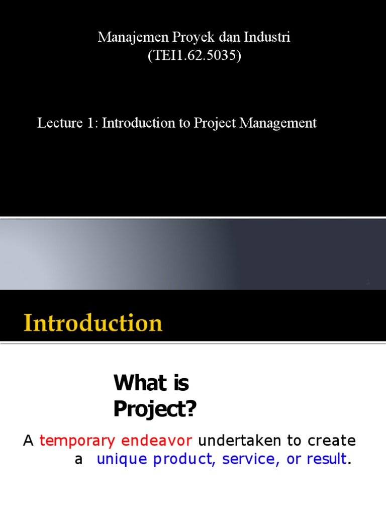 CH 1 - Intro To Project Management | PDF | Agile Software Development ... CH 1 - Intro To Project Management | PDF | Agile Software Development ...