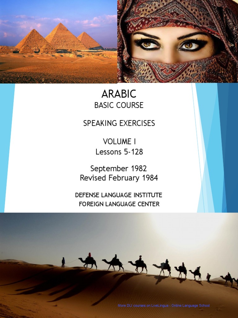 Arabic Basic Course Vol I | PDF | Psychological Concepts | Linguistics