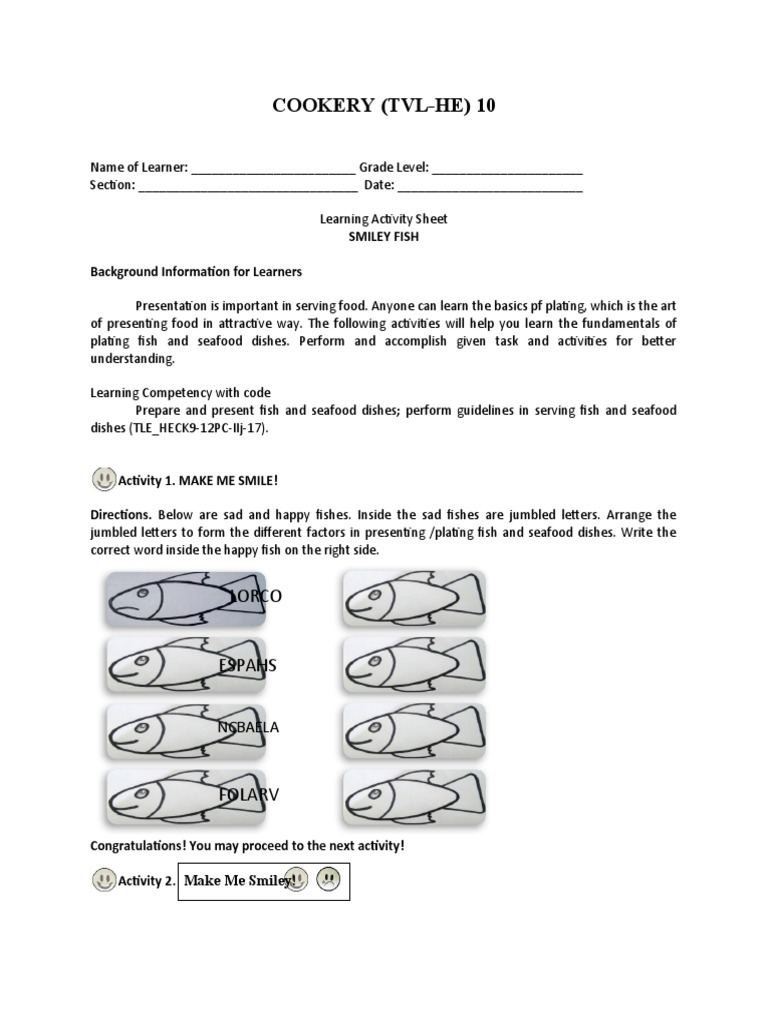 Plate or Resent Seafood Dishes | PDF | Food And Drink | Foods