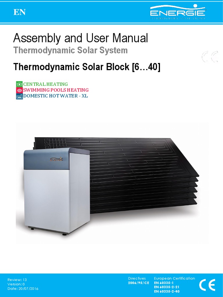Manual Solar Block EN R13 V01a | PDF | Pipe (Fluid Conveyance) | Welding