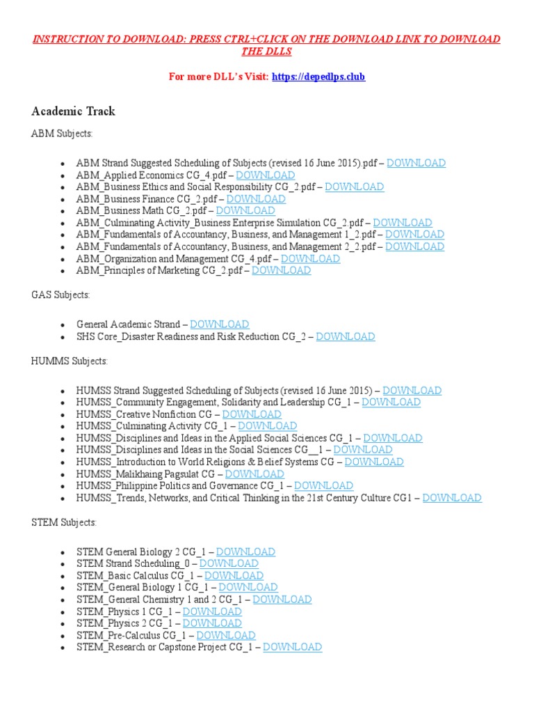 Senior High School TG LM | Download Free PDF | Statistics | Science