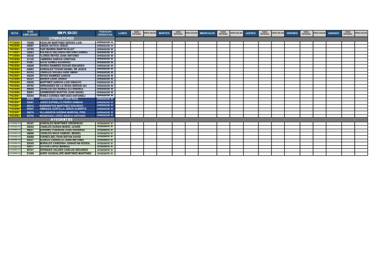 Control de Llegadas | PDF