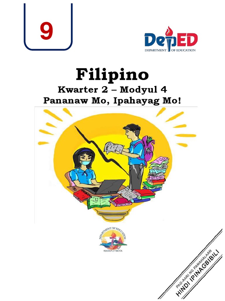Filipino 9 Q2 M4 | PDF