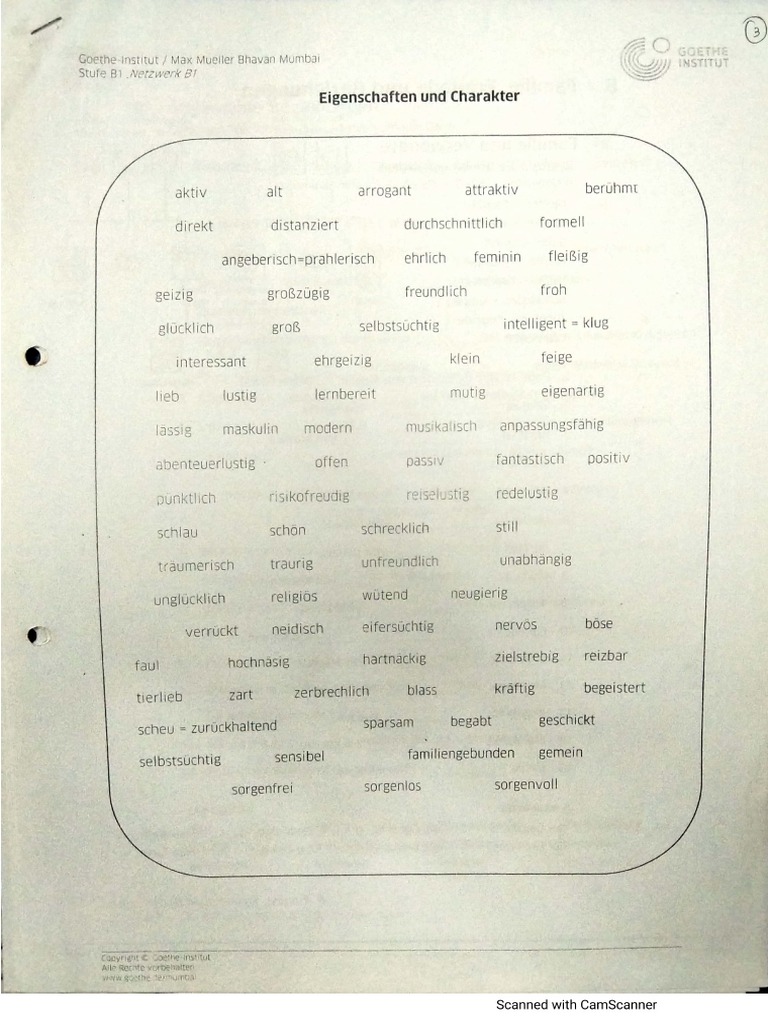 Eigenschaften Und Charakter | PDF