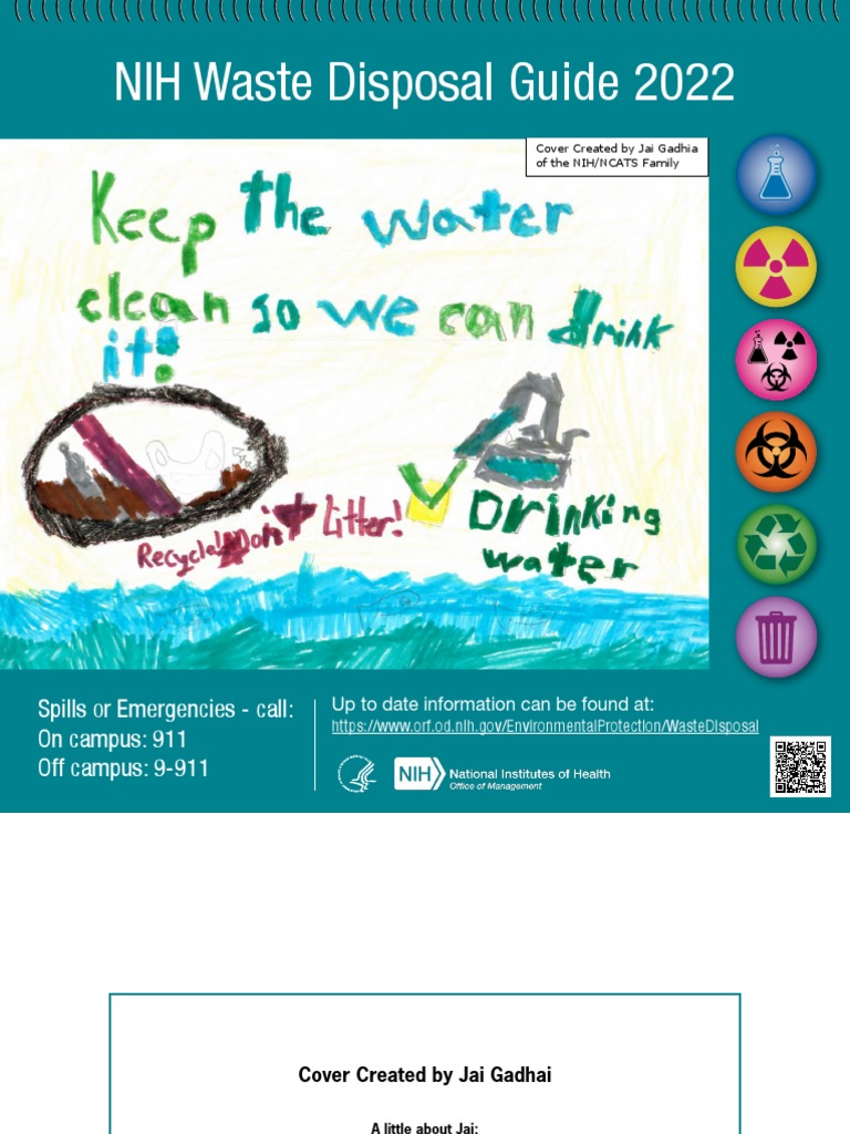 NIH Waste Disposal Guide 2022 508ready | PDF | Radioactive Waste | Waste