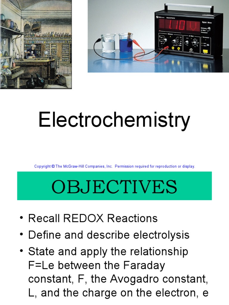 Electrochemistry | PDF | Electrochemistry | Redox