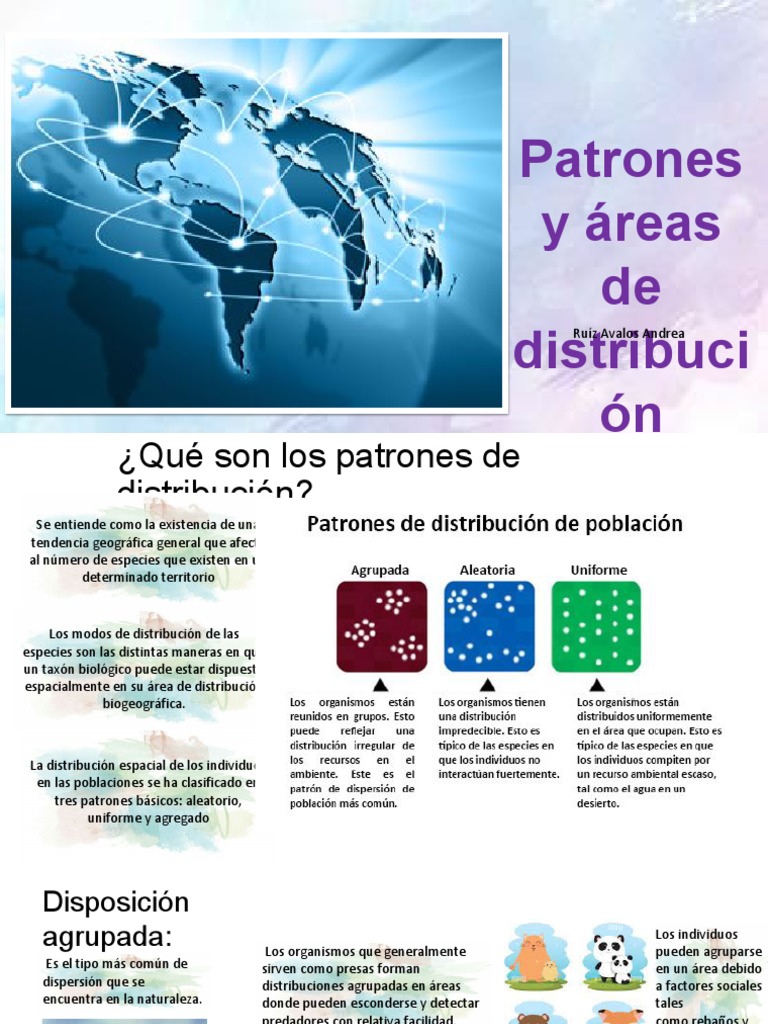 Patrones y Area de Distribucion | PDF | Biogeografia | Ciencias de la ...