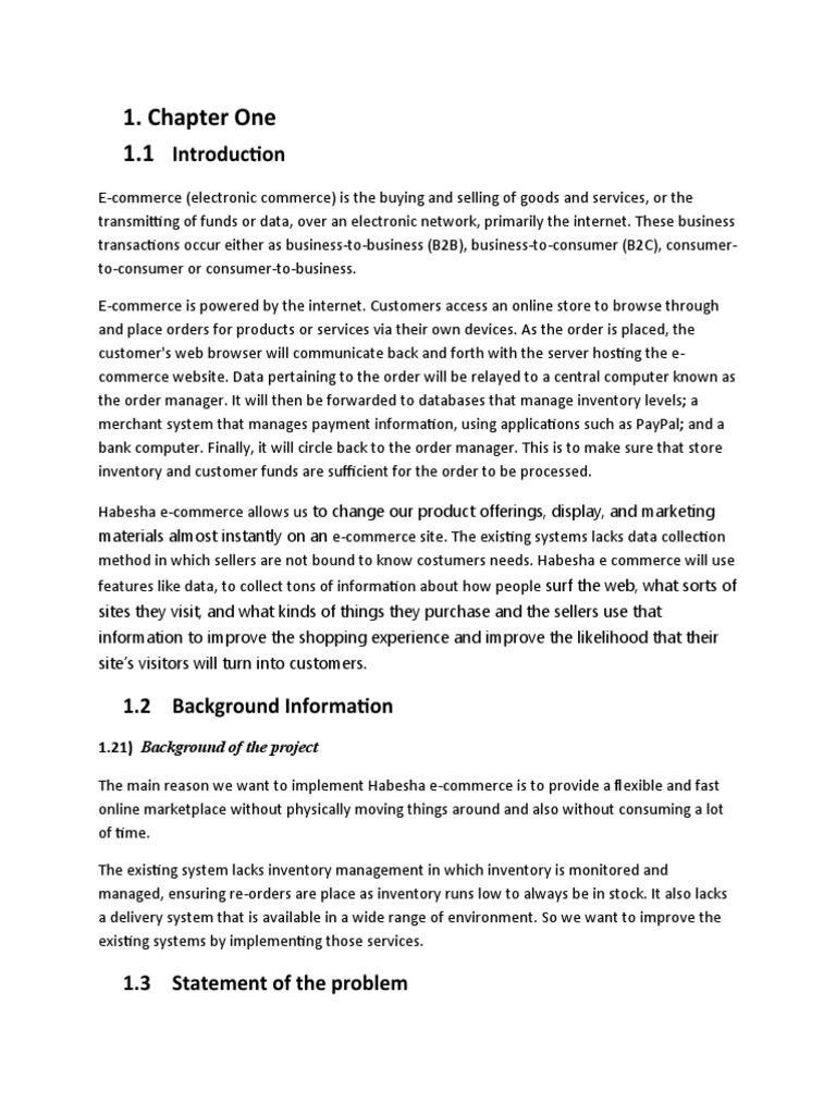 FSE Project | PDF | Feasibility Study | E Commerce