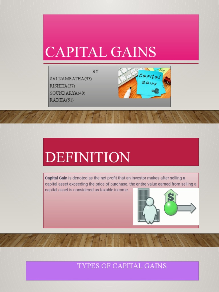 Understanding Capital Gains and Exemptions | PDF | Finance & Money ...