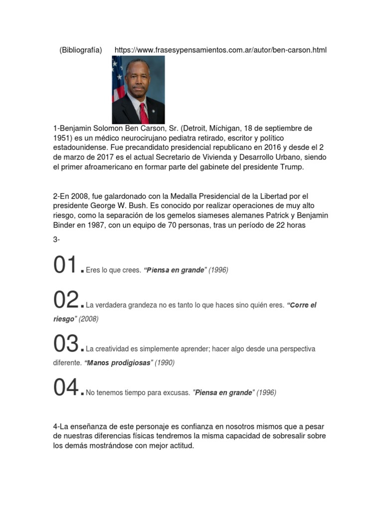 Ben Carson | PDF