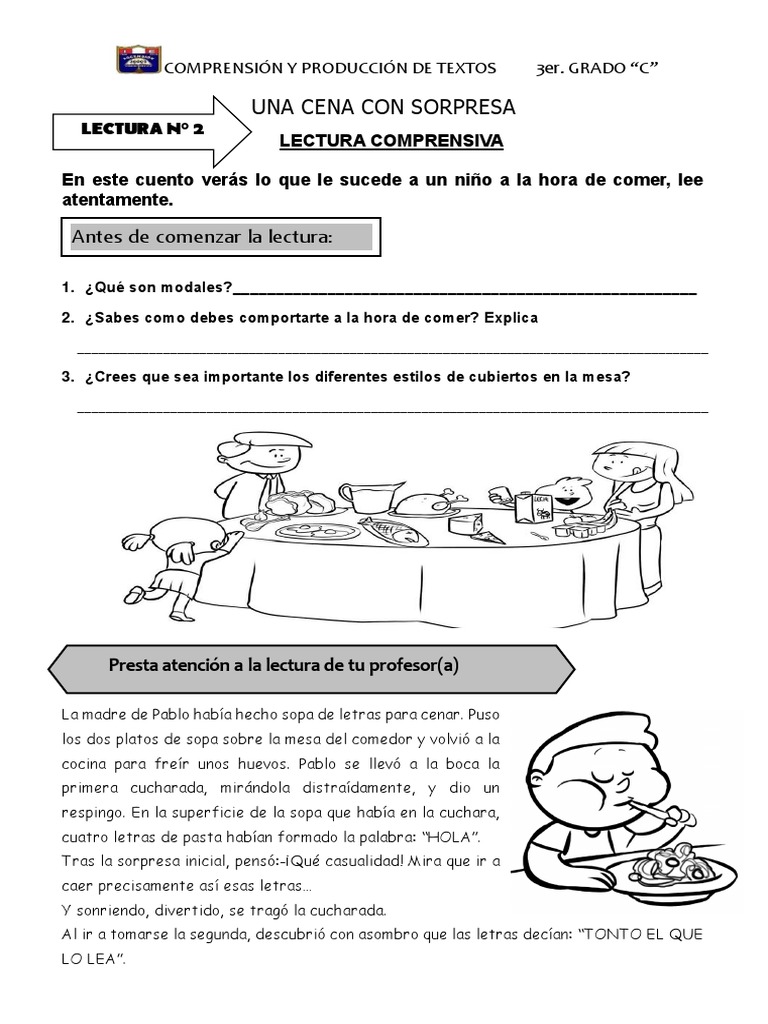 Lectura 2 | PDF | Cocinando | Alimentos