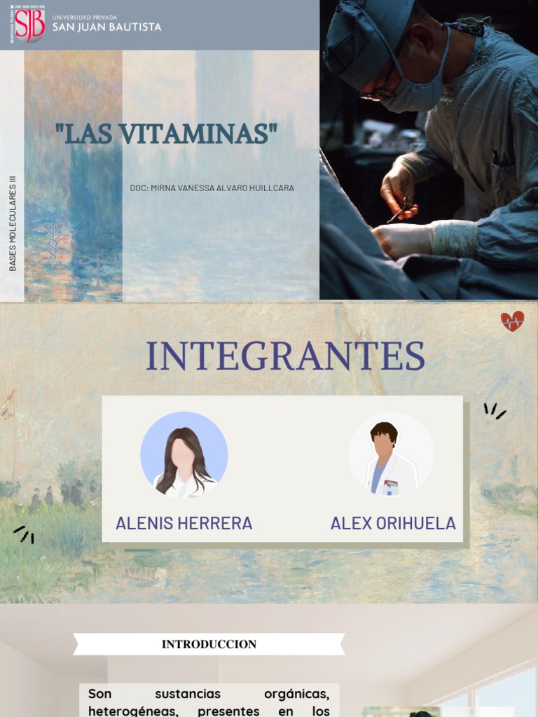 Las Vitaminas | PDF | Vitamina | Vitamina e