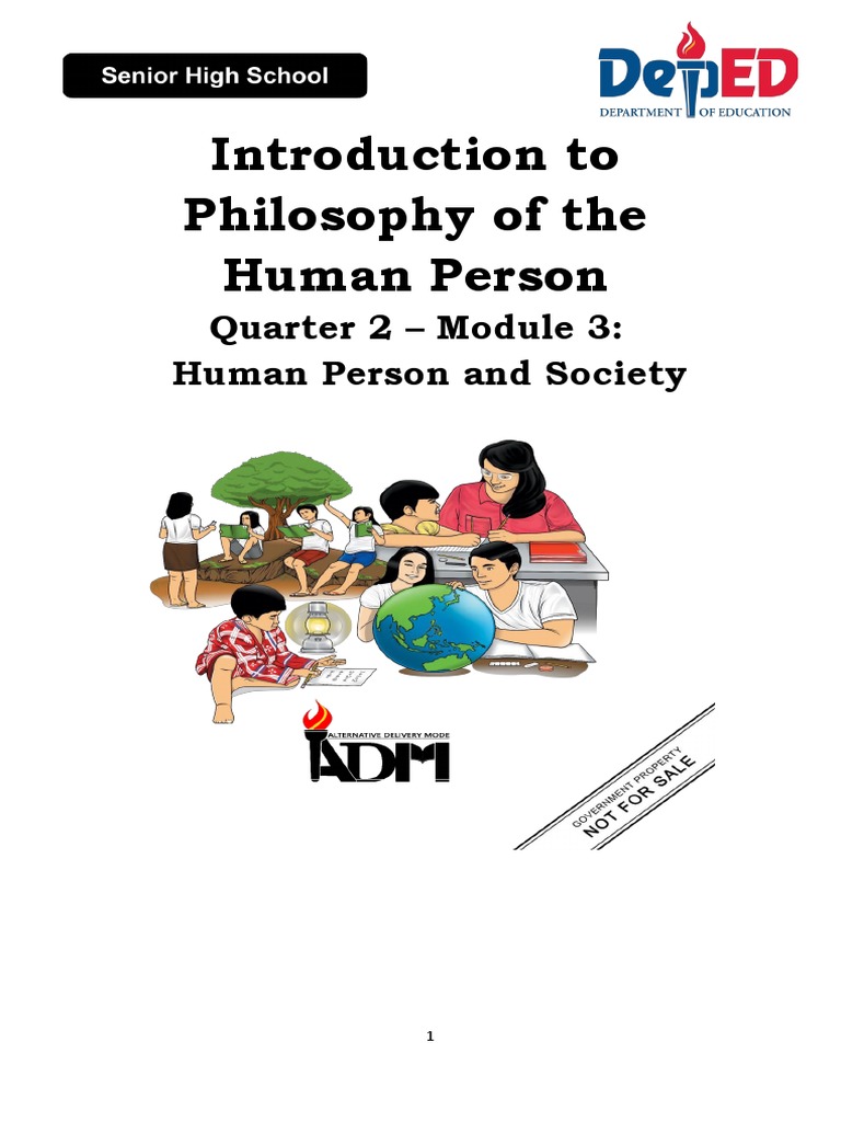 Adm Philo Module-3 | PDF | Society | Citizenship