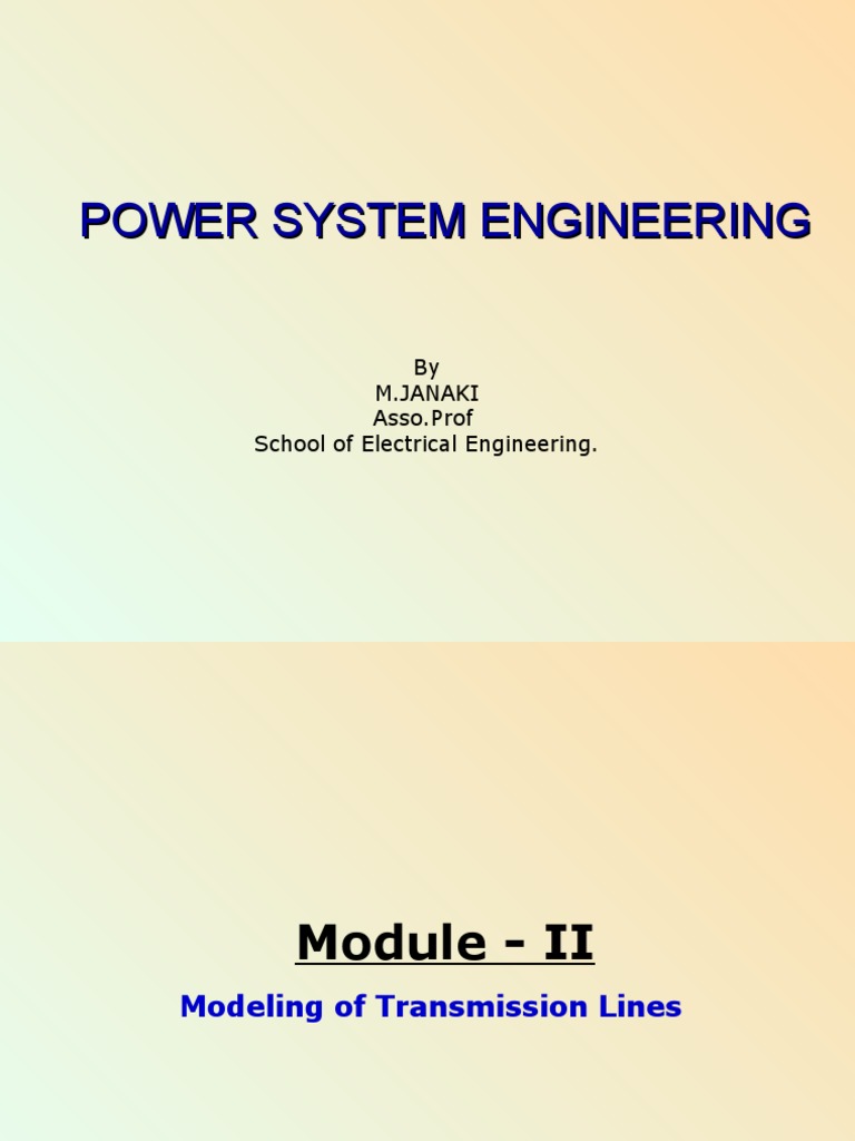 Transmission Line Parameters and Performance | PDF | Electric Power Transmission | Transmission Line