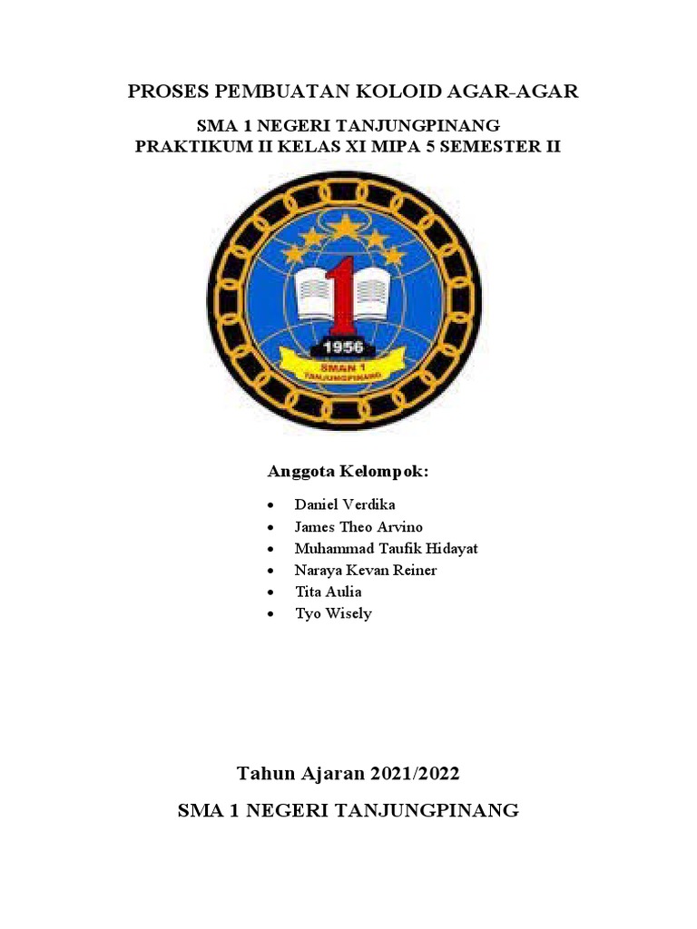 Proses Pembuatan Koloid Agar-Agar | PDF