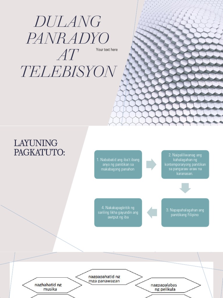 Radyo at Telebisyon | PDF