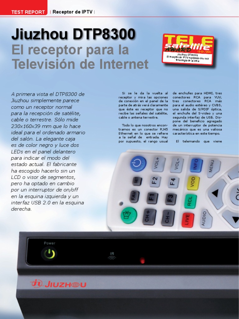 Jiuzhou | PDF | Iptv | Middleware