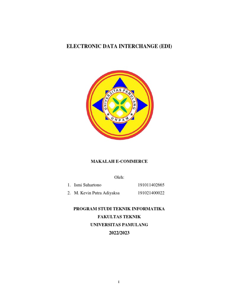 Electronic Data Interchange (EDI) | PDF