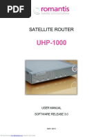 MDM2510 Satellite Modem User Manual | PDF | Ios | Ip Address