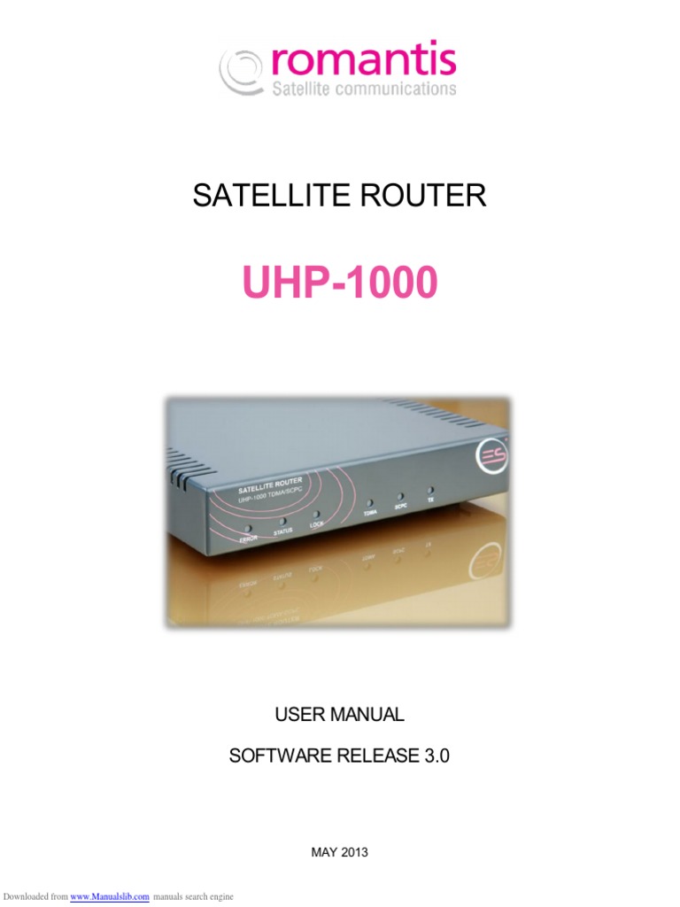 Uhp 1000 | PDF | Computer Network | Telecommunications