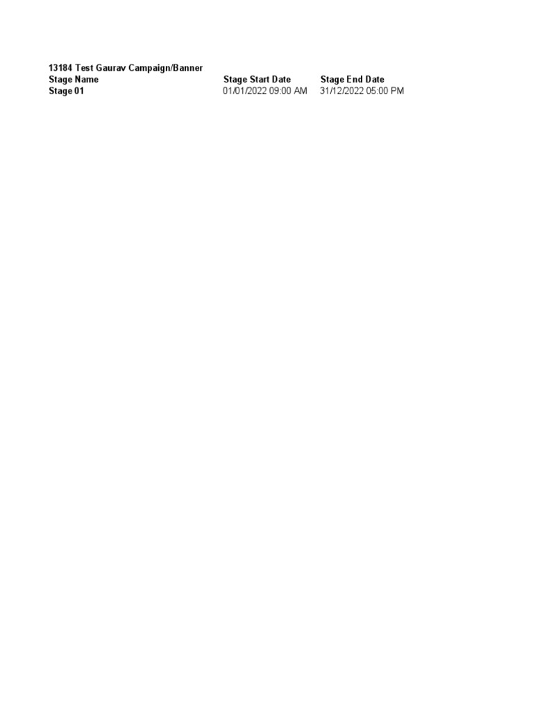 Job Stage Approval Matrix 1653366754241 | PDF