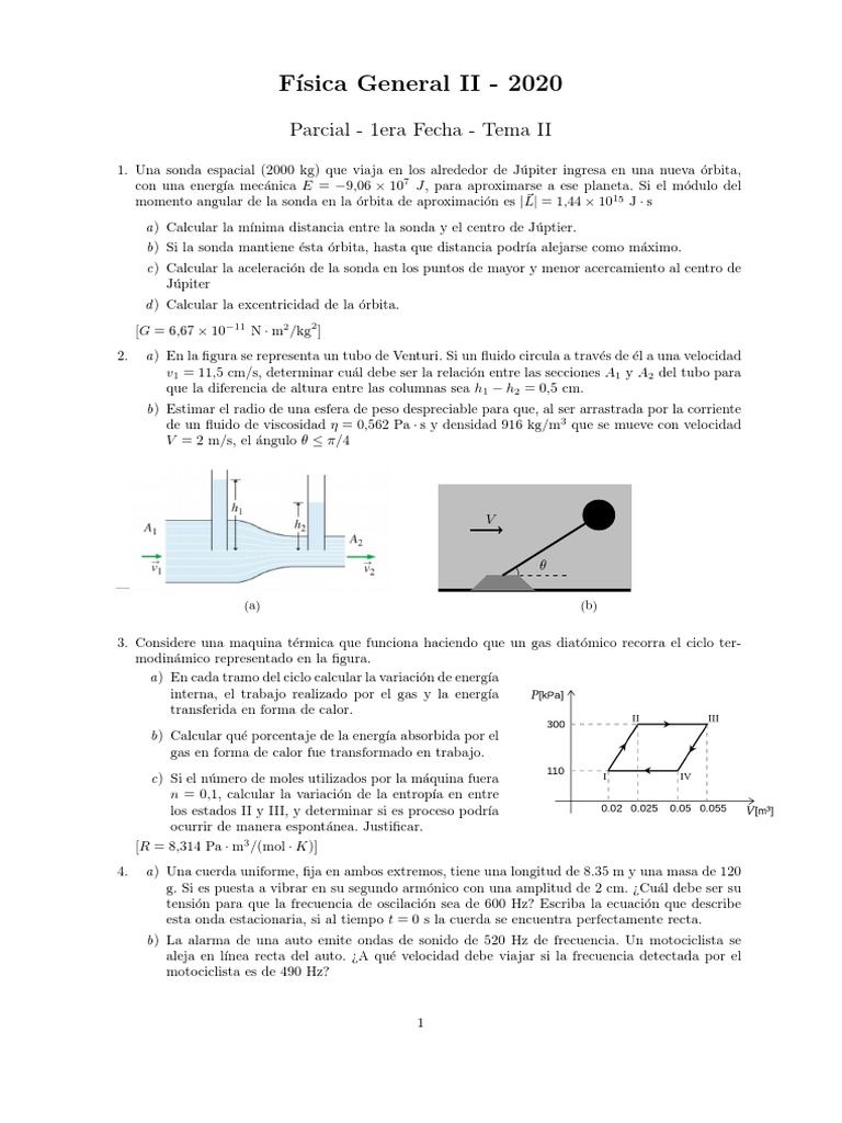 Examen Física 2 Unlp 2 | PDF | Olas | Frecuencia
