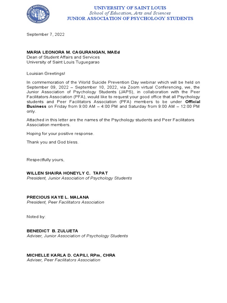 OFFICIAL-BUSINESS-LETTER | PDF