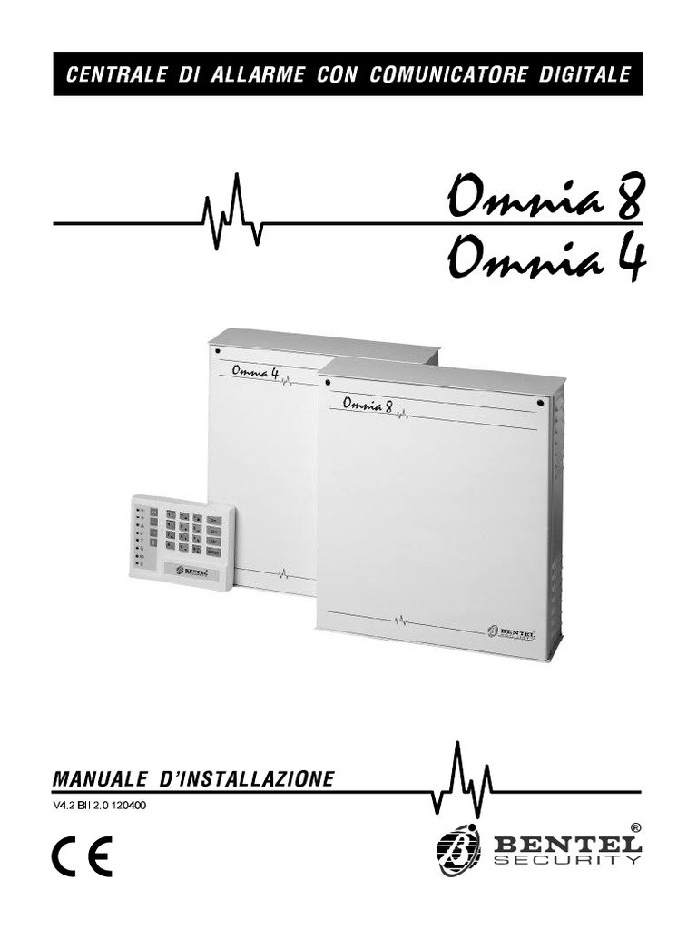 Guía de instalación y programación del sistema de alarma Omnia-8 | PDF | Programación | Programa ...
